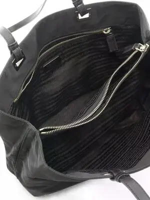 Prada 2000s Tessuto Acciaio Tote Bag