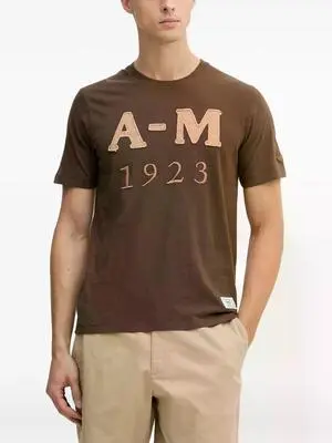AERONAUTICA MILITARE Logo-patch Embroidered T-shirt
