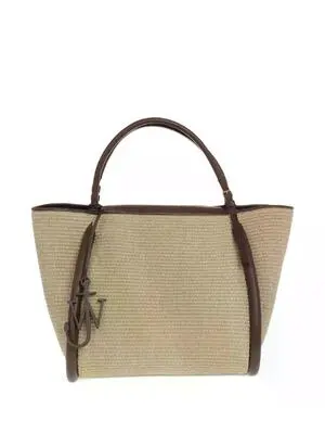 JW Anderson 31 The Bumper Raffia Tote Bag - Neutrals