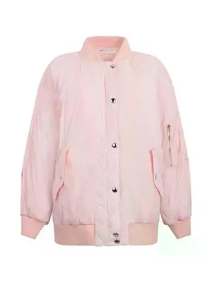 Philosophy Di Lorenzo Serafini Button-fastening Bomber Jacket - Pink