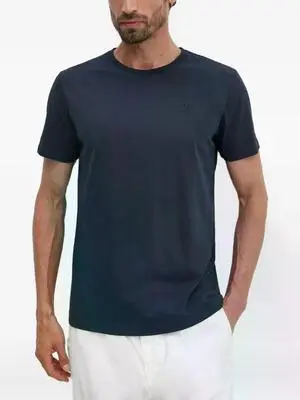 HACKETT LONDON Logo-embroidered T-shirt - Blue