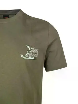BOSS Logo-print Cotton T-shirt