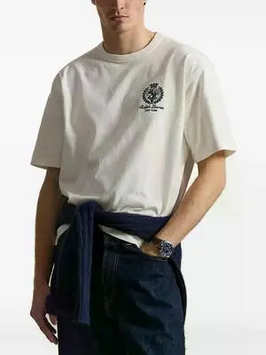 Polo Ralph Lauren Crest-print T-shirt - White