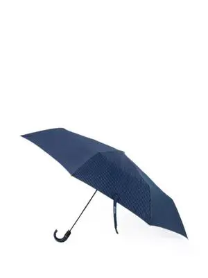 Moschino Pinstripe-print Logo-print Umbrella