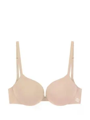 GOD SAVE QUEENS Padded Underwired Bra - Neutrals