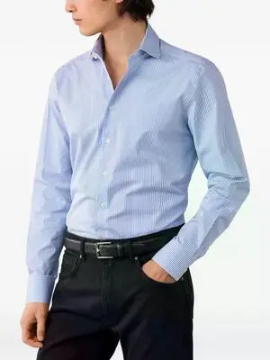 HACKETT LONDON Stripe Cotton Shirt