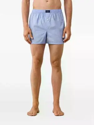 HACKETT LONDON Striped-pattern Boxer Shorts - Blue