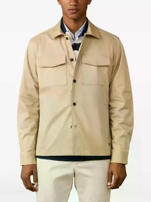 HACKETT LONDON Heritage Shirt Jacket - Neutrals