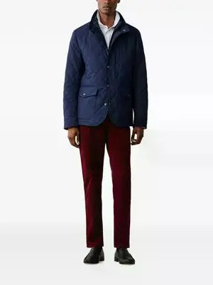 HACKETT LONDON Paddock Diamond-quilted Jacket