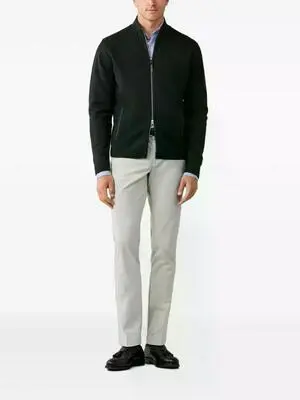HACKETT LONDON Milano-knit Merino Wool Cardigan