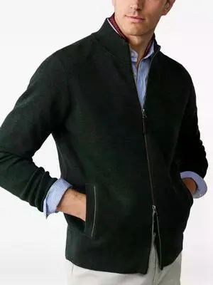 HACKETT LONDON Milano-knit Merino Wool Cardigan