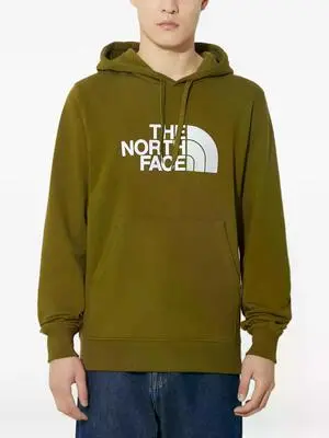 The North Face Logo-print Drawstring Hoodie - Green