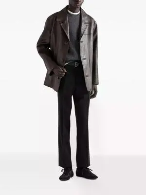Prada Wool Crew-neck Sweater