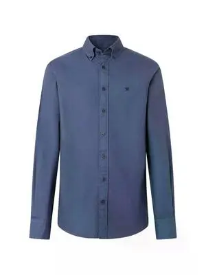 HACKETT LONDON Embroidered-logo Shirt