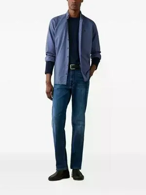 HACKETT LONDON Embroidered-logo Shirt