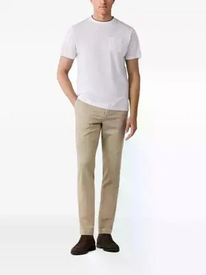 HACKETT LONDON Mercerised Pique-cotton T-shirt
