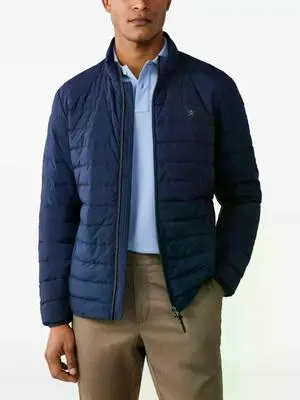 HACKETT LONDON Quilted Jacket - Blue