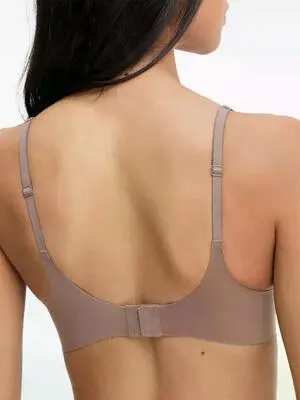 GOD SAVE QUEENS Logo-print Padded Bra
