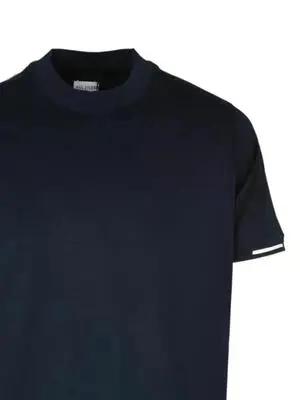 Pal Zileri Stripe-detail Crew-neck T-shirt