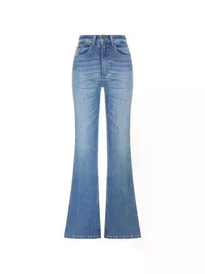 LOIS High-waisted Flared Jeans - Blue