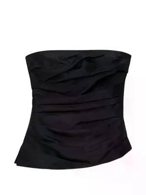 Simkhai Emerson Ruched Bustier Top