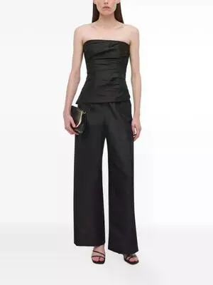 Simkhai Emerson Ruched Bustier Top
