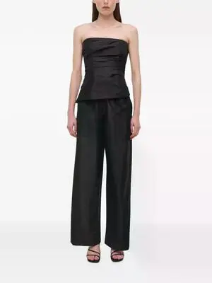 Simkhai Emerson Ruched Bustier Top