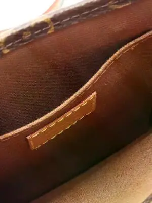LOUIS VUITTON Monogram Petite Sac Plat Handbag