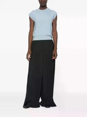 Herno Sequin-embellished Cap-sleeve Vest