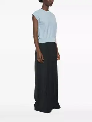 Herno Sequin-embellished Cap-sleeve Vest