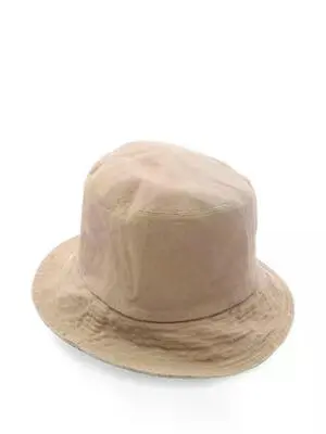 Dior 2010s Union Logo Bucket Hat - Neutrals