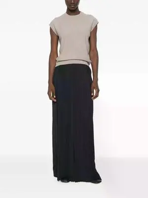 Herno Sequin-embellished Cap-sleeve Vest