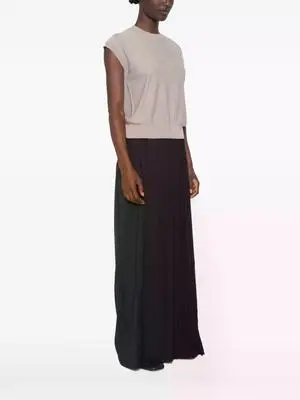 Herno Sequin-embellished Cap-sleeve Vest