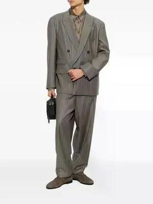 Giorgio Armani Herringbone-pattern Shirt