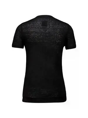 120% Lino V-neck T-shirt