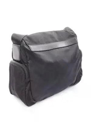 Prada 2010s Tessuto Buckle Shoulder Bag