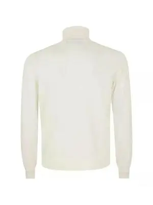 Tagliatore Miles Roll-neck Sweater - Neutrals