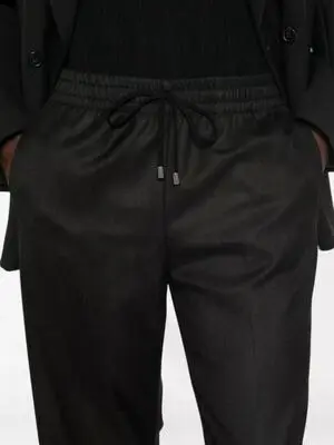 ERMANNO FIRENZE Drawstring-waist Tailored Trousers
