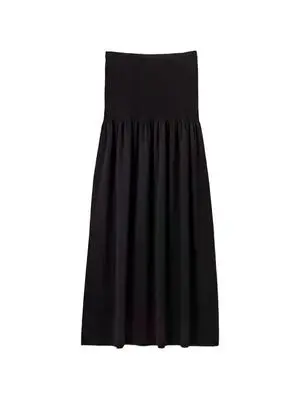 THE GARMENT Maldive Knit Maxi Skirt - Black