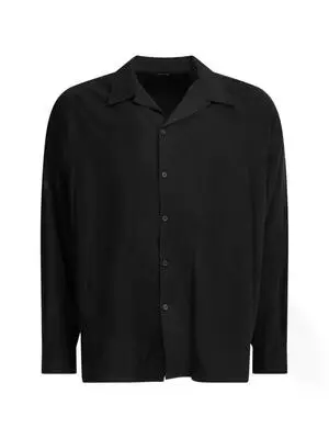 A.PRESSE Long-sleeve Silk Shirt