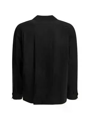 A.PRESSE Long-sleeve Silk Shirt