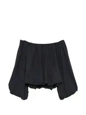 Dorothee Schumacher Off-shoulder Balloon Sleeve Top