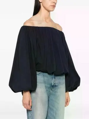 Dorothee Schumacher Off-shoulder Balloon Sleeve Top