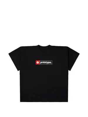 PROTOTYPES Cross Logo Printed T-shirt