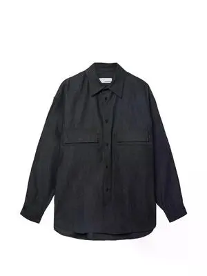SAGE NATION Vincent Double-flap Pocket Shirt - Blue