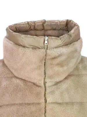 Herno Padded Faux-fur Gilet - Neutrals