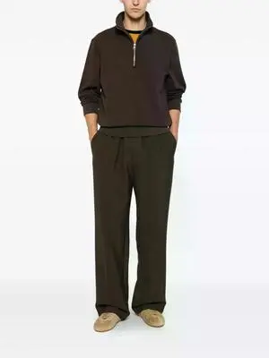 Sandro Quarter-zip Funnel-neck Sweatshirt