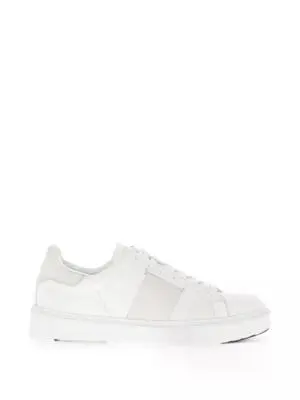 Woolrich Lace-up Leather Sneakers