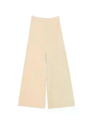 FORTE_FORTE Wide-leg Corduroy Trousers - Neutrals