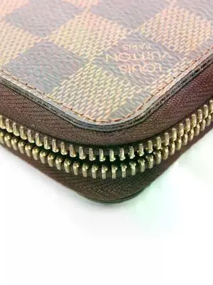 LOUIS VUITTON 2015 Zippy Damier Wallet